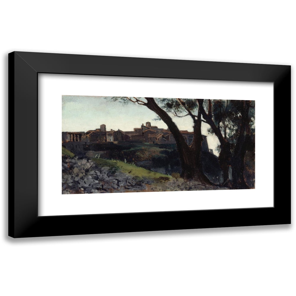 Jean-Jacques Henner 18x11 Black Modern Framed Museum Art Print Titled ...