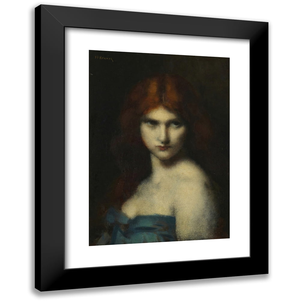 Jean-Jacques Henner 18x24 Black Modern Framed Museum Art Print Titled ...