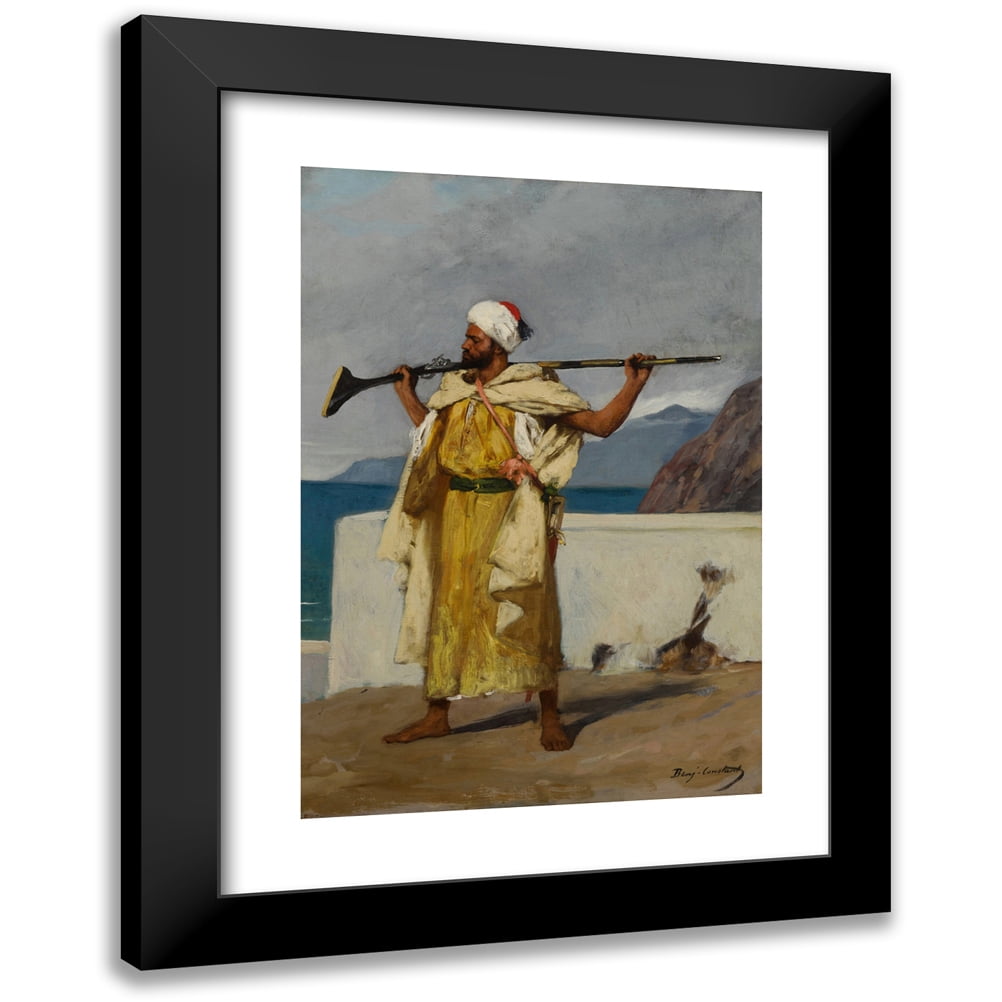 Jean-Joseph-Benjamin Constant 11x14 Black Modern Framed Museum Art ...