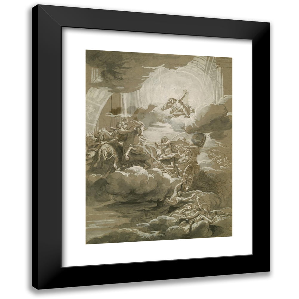 Jean Jouvenet 14x18 Black Modern Framed Museum Art Print Titled ...