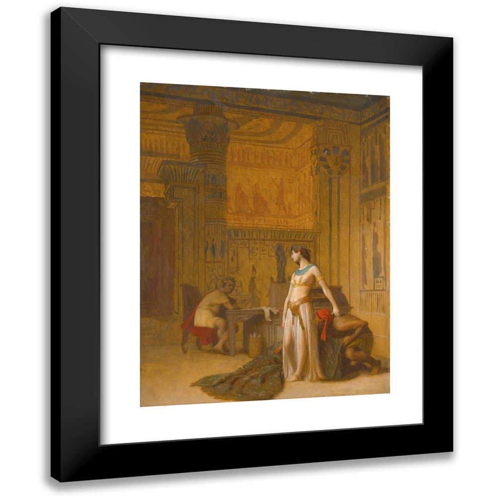Jean-Léon Gérôme 12x14 Black Modern Framed Museum Art Print Titled ...