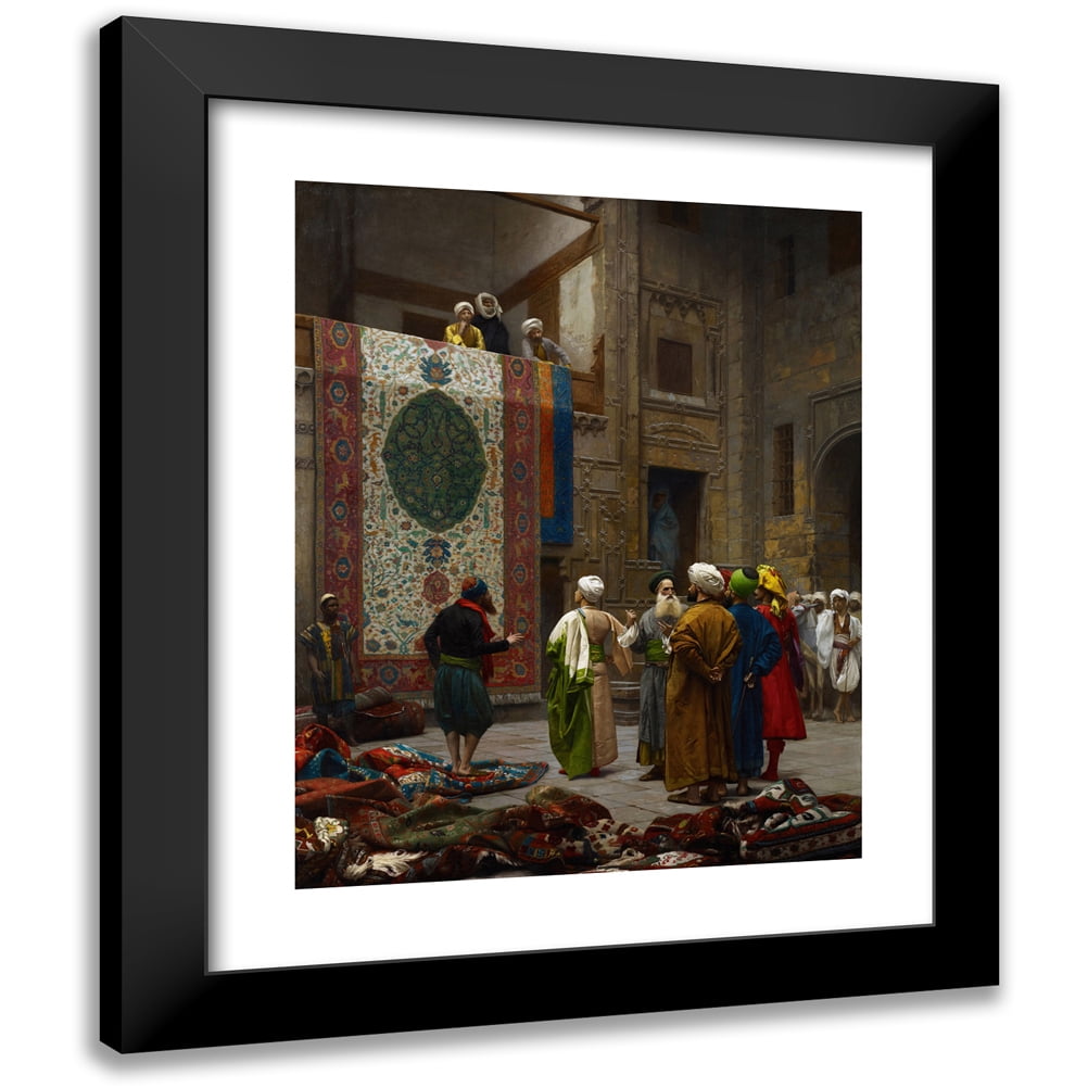 Jean-Léon Gérôme 12x14 Black Modern Framed Museum Art Print Titled ...