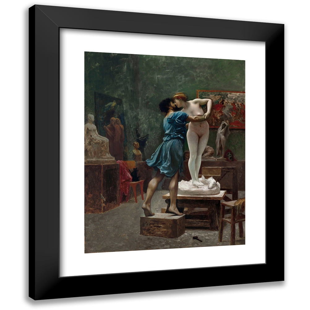 Jean-Léon Gérôme 15x18 Black Modern Framed Museum Art Print Titled ...