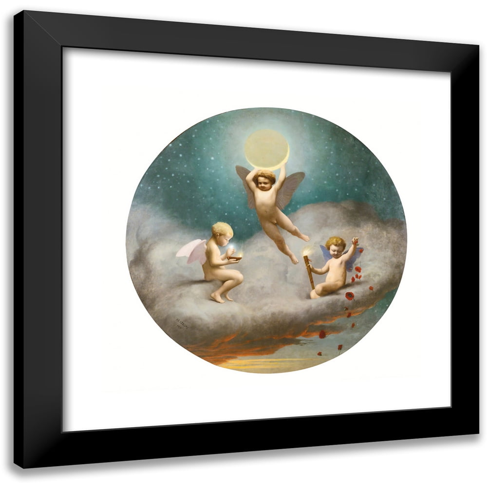 Jean-Léon Gérôme 20x20 Black Modern Framed Museum Art Print Titled ...