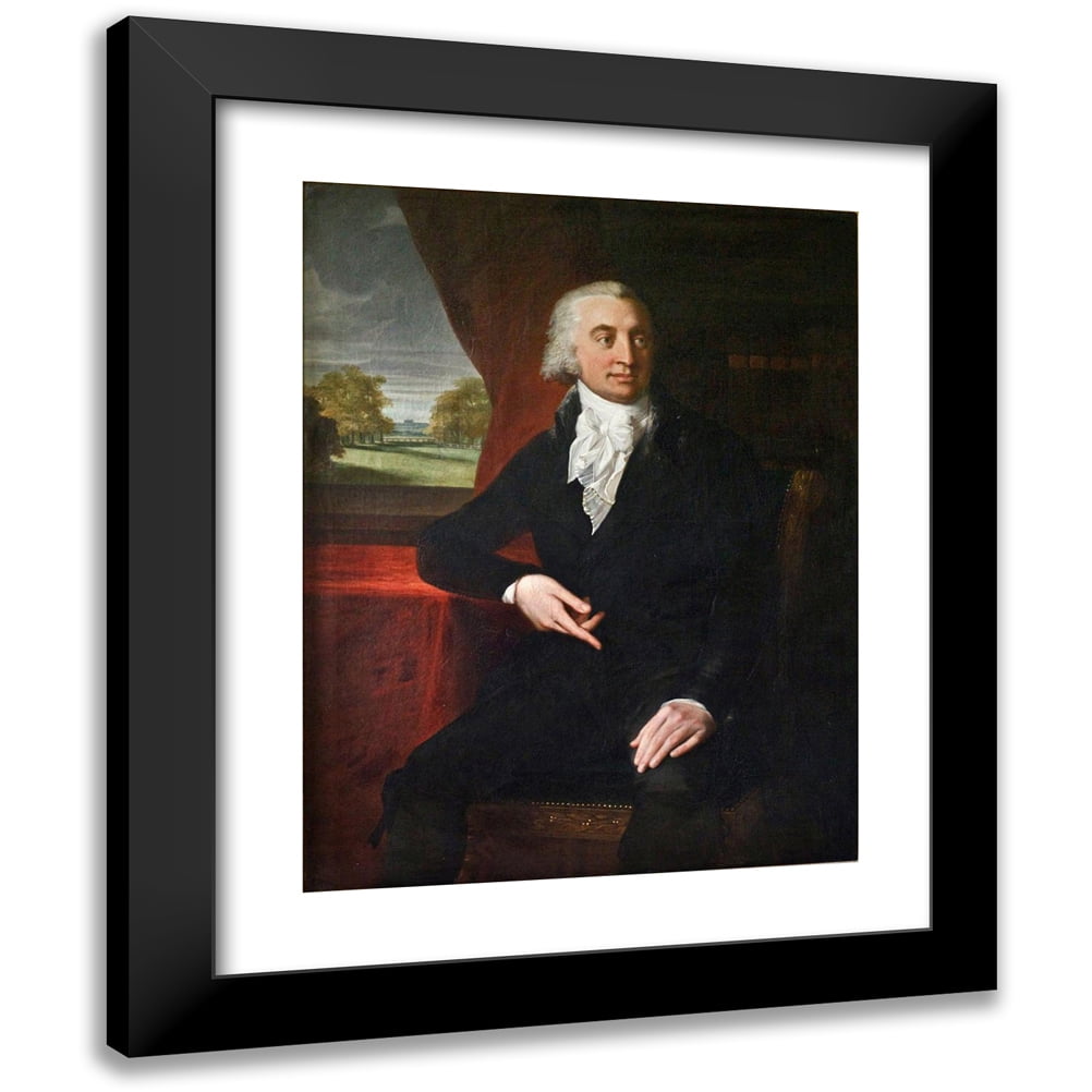 Jean Laurent Mosnier 15x18 Black Modern Framed Museum Art Print Titled ...