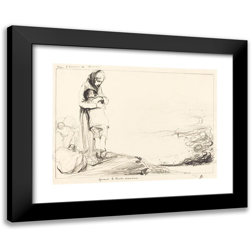 Jean-Louis Forain 14x11 Black Modern Framed Museum Art Print Titled ...