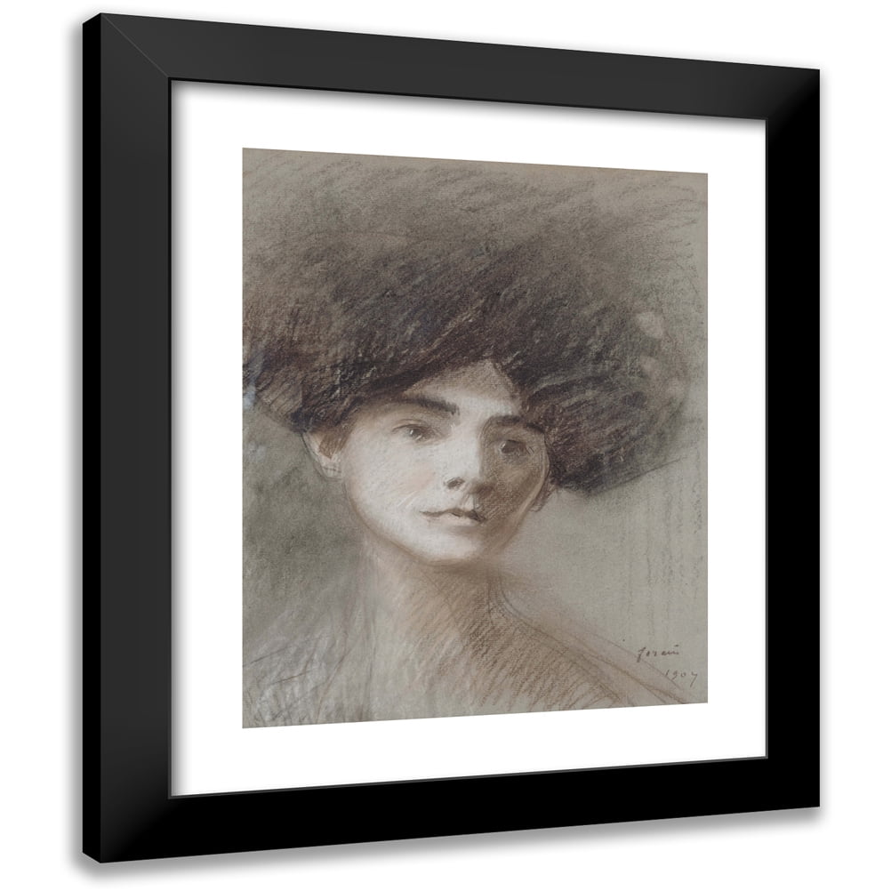 Jean-Louis Forain 20x24 Black Modern Framed Museum Art Print Titled ...