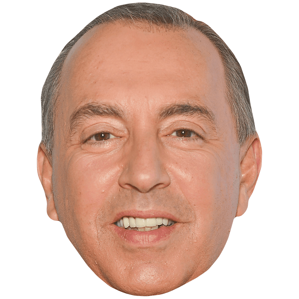 Jean-Marc Morandini (Smile) Big Head. Larger than life mask. - Walmart.com