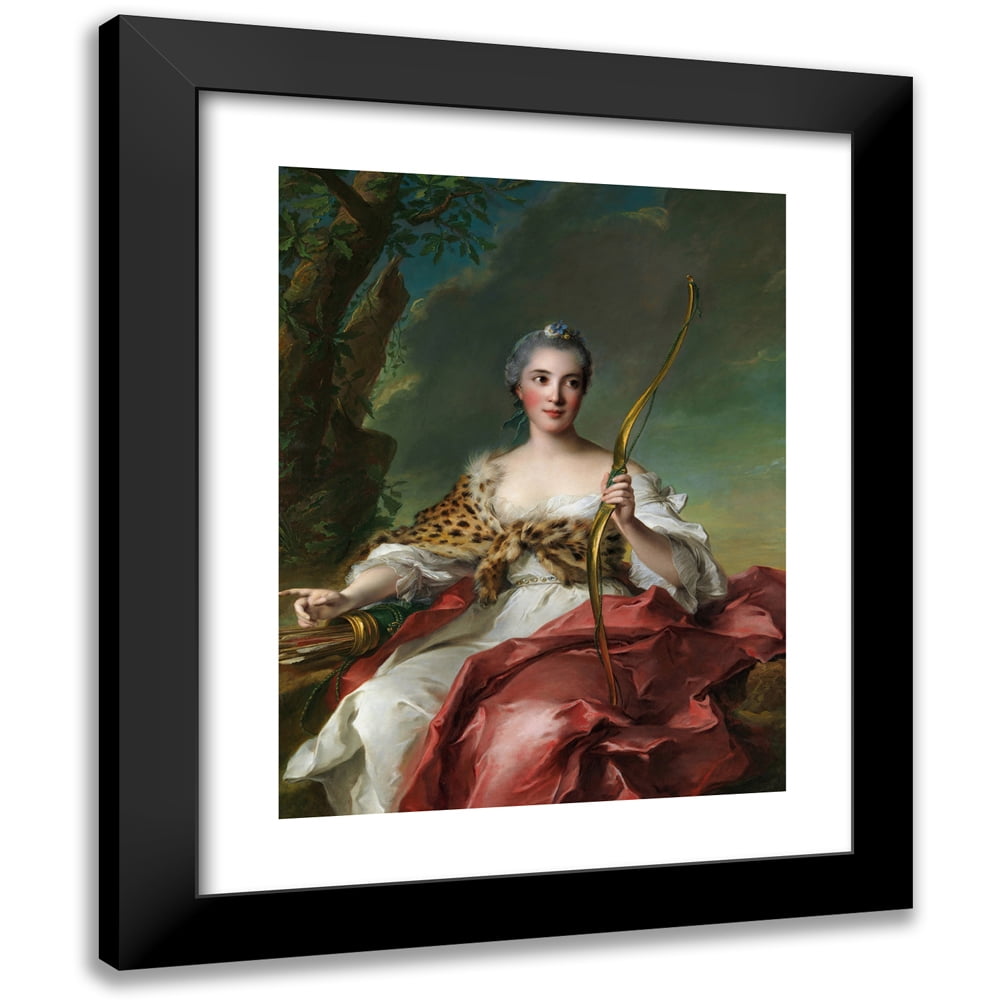 Jean-Marc Nattier 19x24 Black Modern Framed Museum Art Print Titled ...