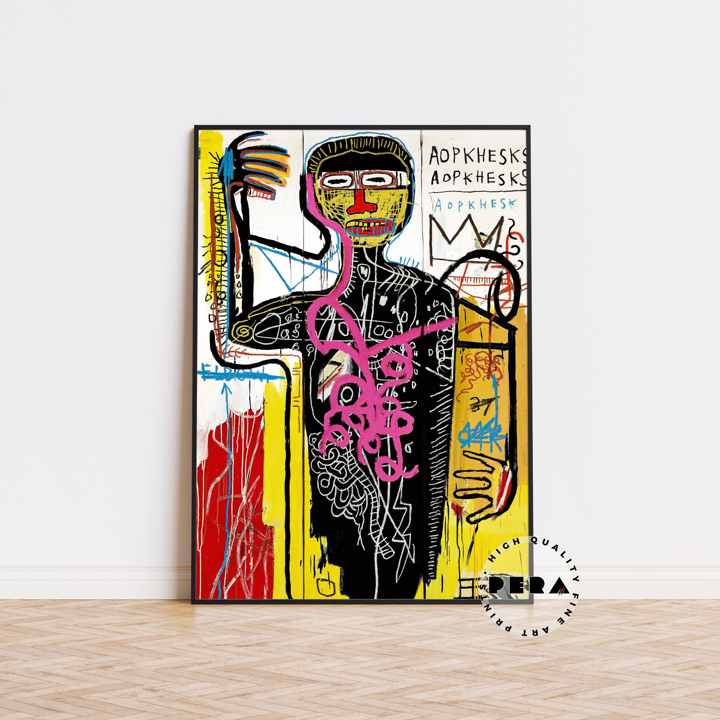 Jean Michel Basquiat, Basquiat Print, Street Art, Exhibition Poster ...