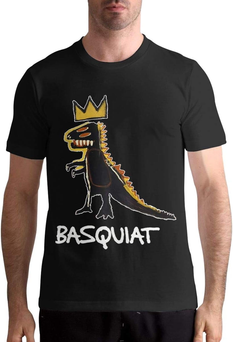 Jean Michel Basquiat Jean Michel Basquiat T Shirts Men's Tops Short ...