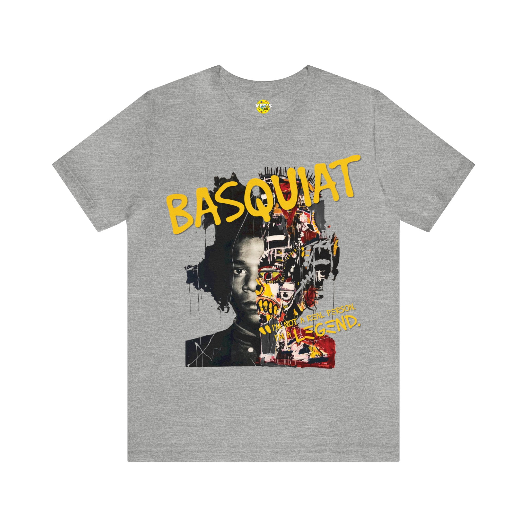 Jean-Michel Basquiat Portrait Urban Art Icon Shirt, Black History Month ...