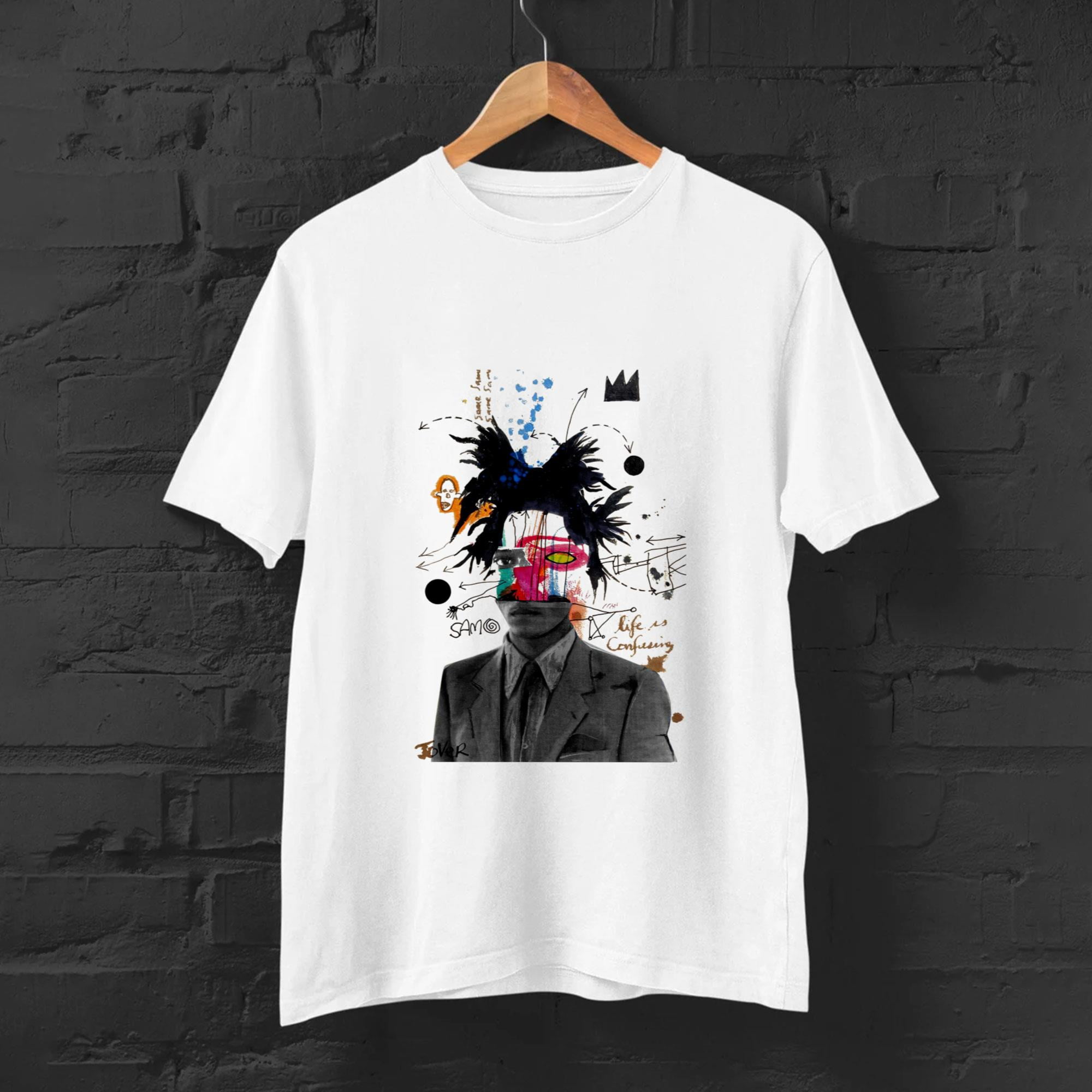 Jean-Michel-Basquiat T shirt Artist - Walmart.com