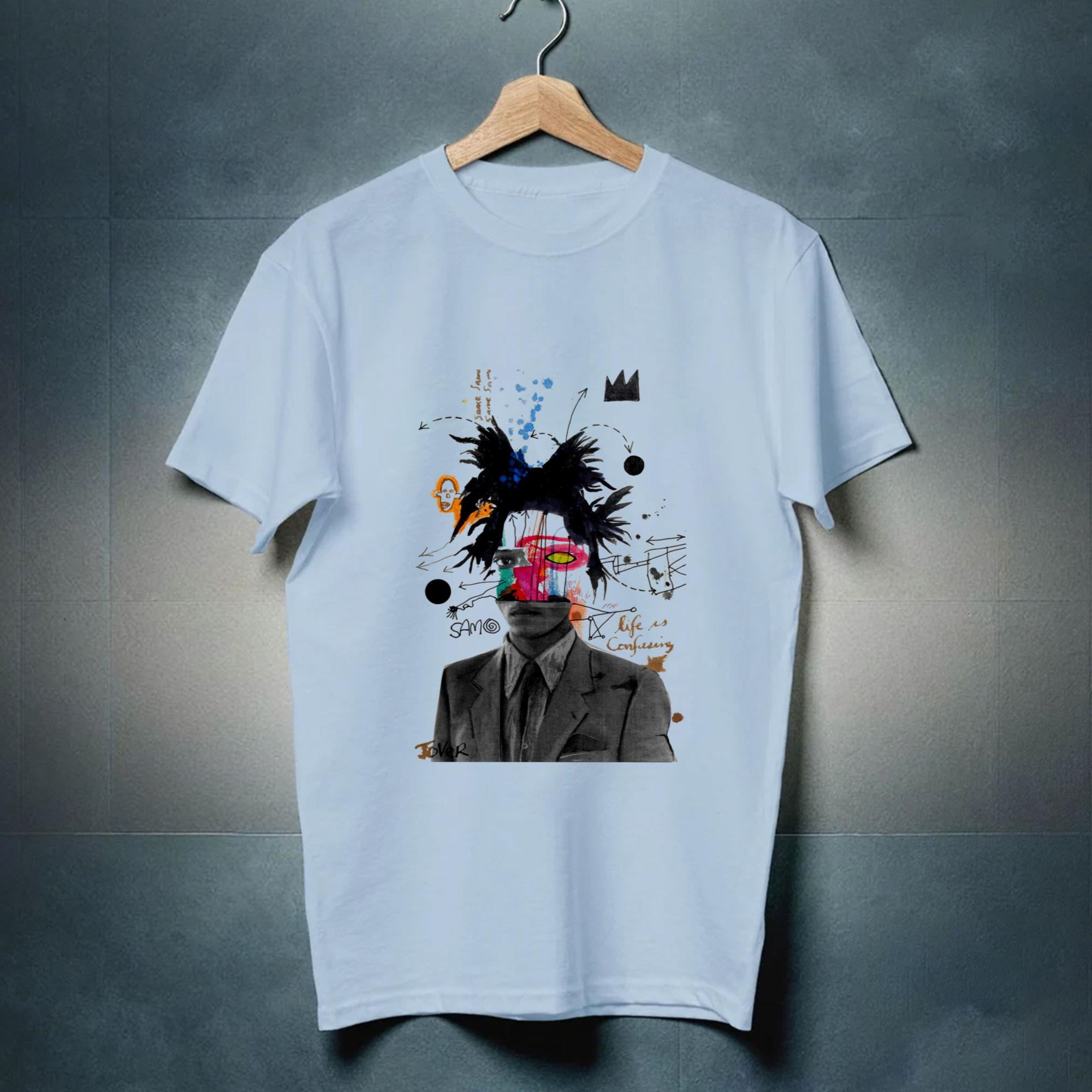 Jean-Michel-Basquiat T shirt Artist - Walmart.com