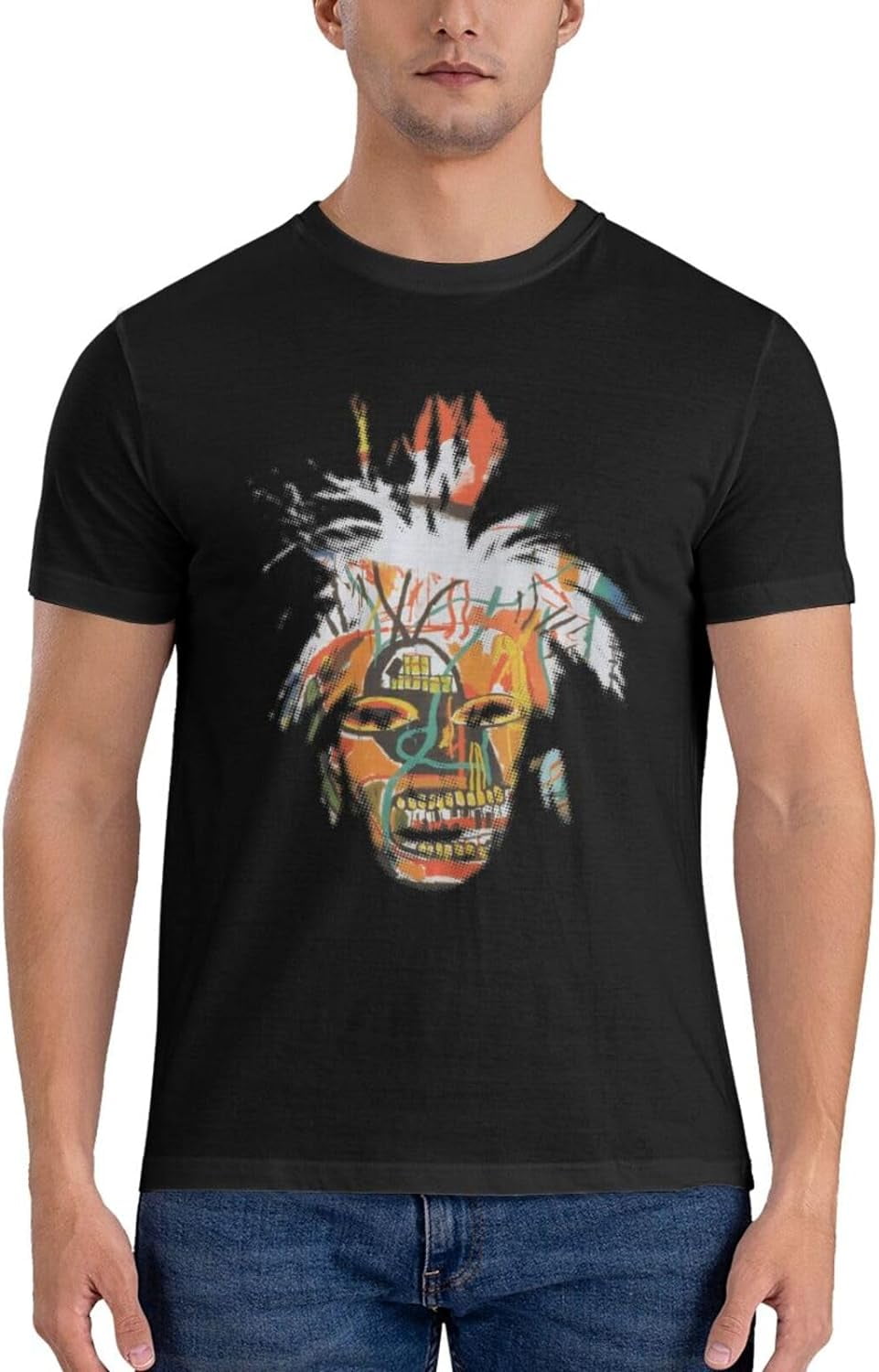 Jean Michel Basquiat Youth & Adult Big Boys Short-Sleeve T-Shirts,Crew ...