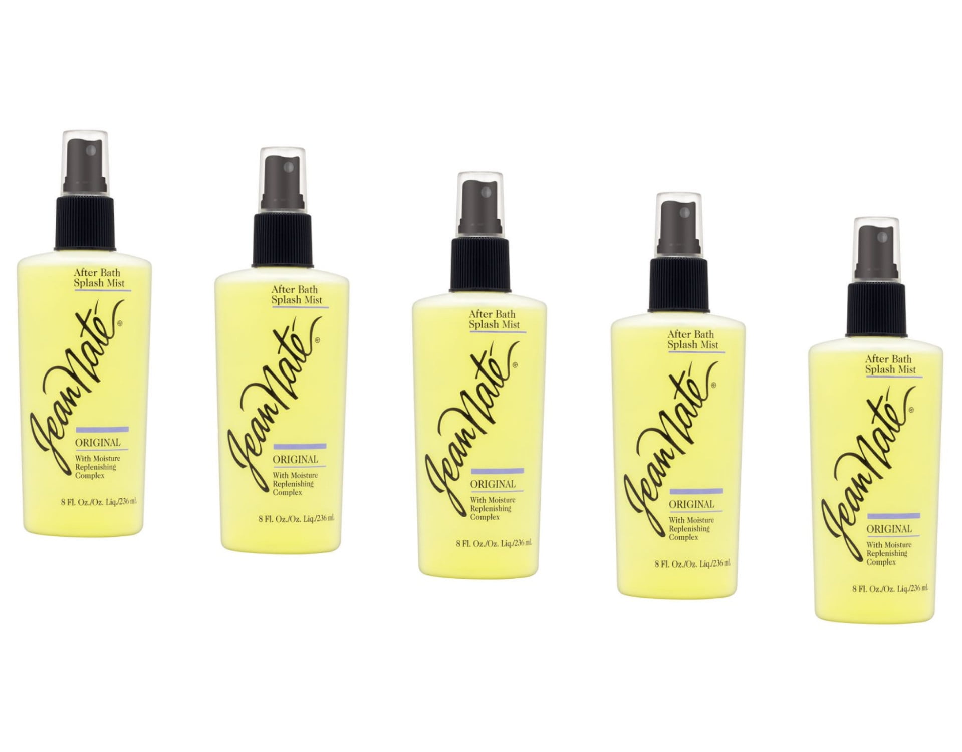Jean Nate Original After Bath Splash Mist, 8 Fl. Oz. - Pack of 5 ...