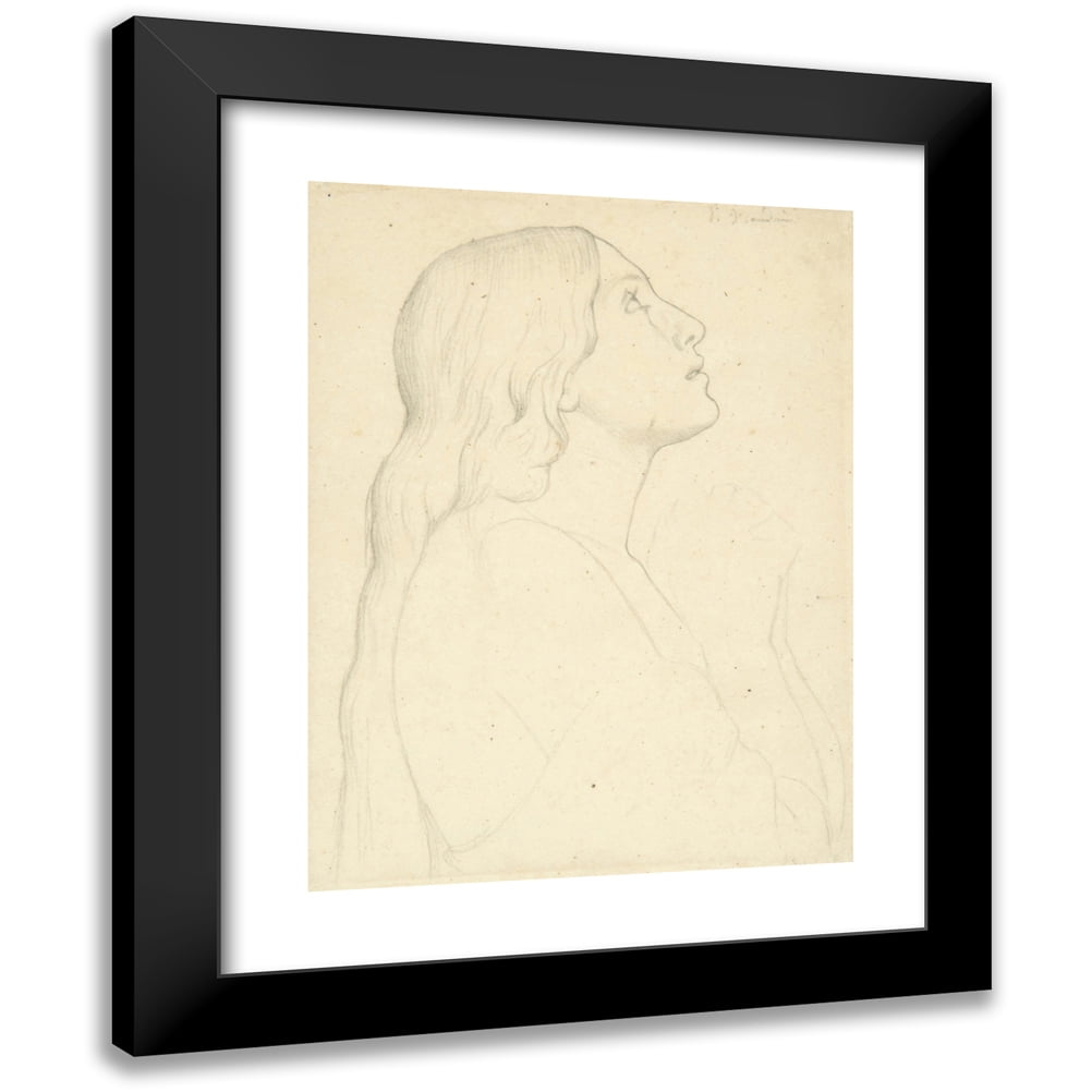 Jean-Paul Flandrin 19x24 Black Modern Framed Museum Art Print Titled ...