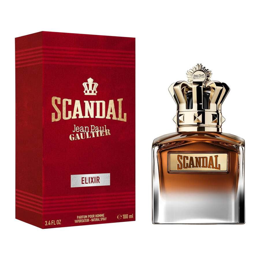 Jean Paul Gaultier Men's Scandal Elixir Parfum 3.4 oz Fragrances ...