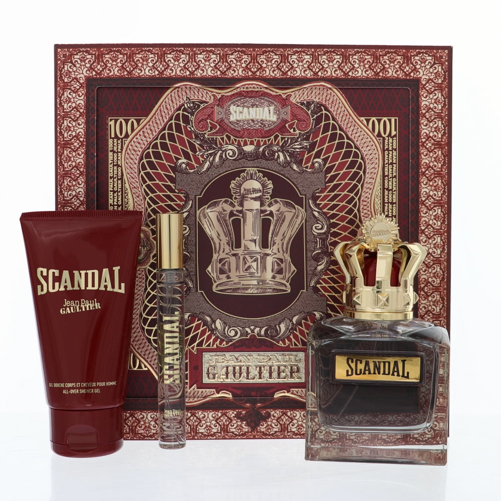 Jean Paul Gaultier Scandal Gift Set, 3.4 Oz Spray, 0.34 Oz Spray, 2.5 ...