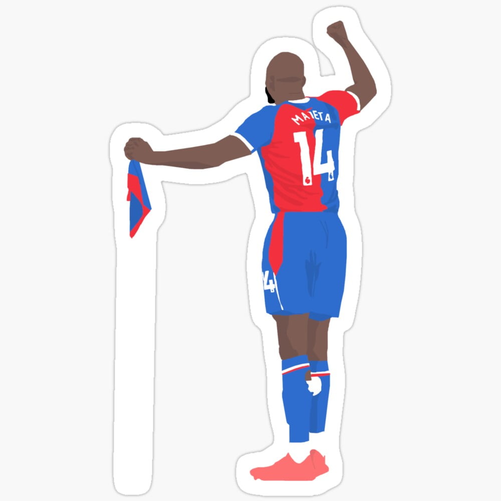 Jean-Philippe Mateta - Eagle Sticker Phone Decal Water Bottle Stickers ...