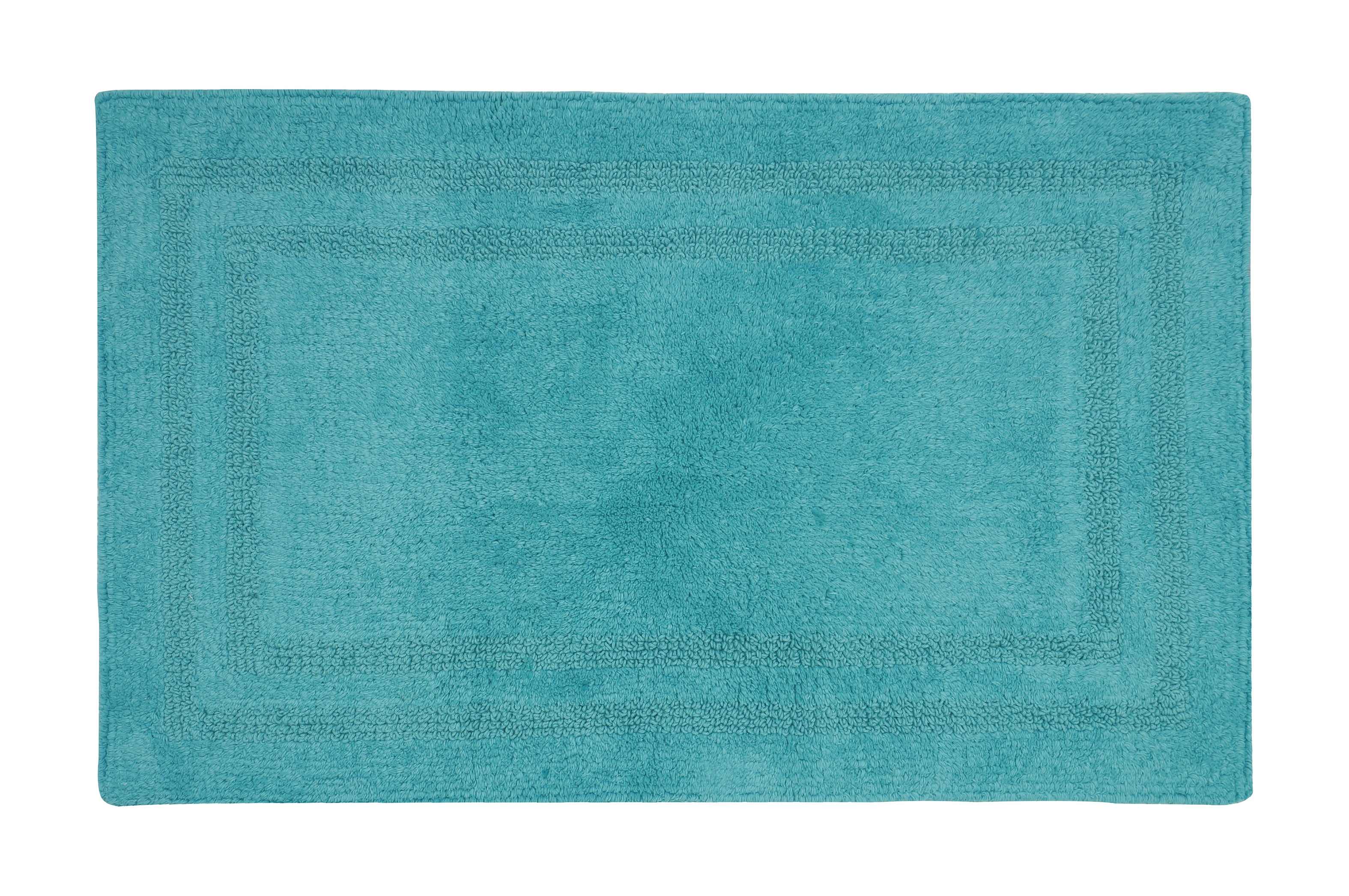 Jean Pierre Double Border Plush Reversible Cotton Bath Mat - Walmart.com