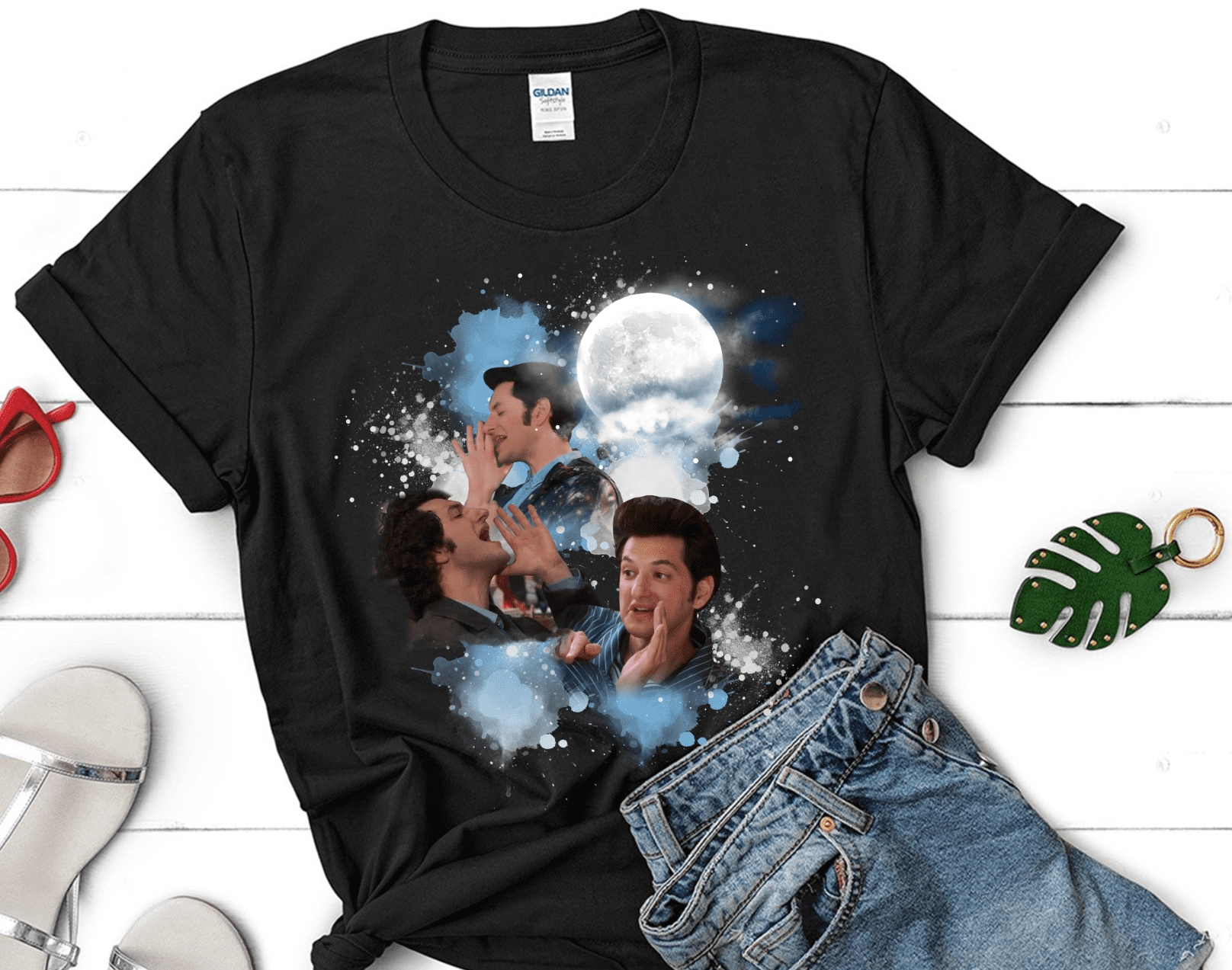 Jean Ralphio Saperstein Moon The Worst Vintage T-Shirt, Jean Ralphio ...