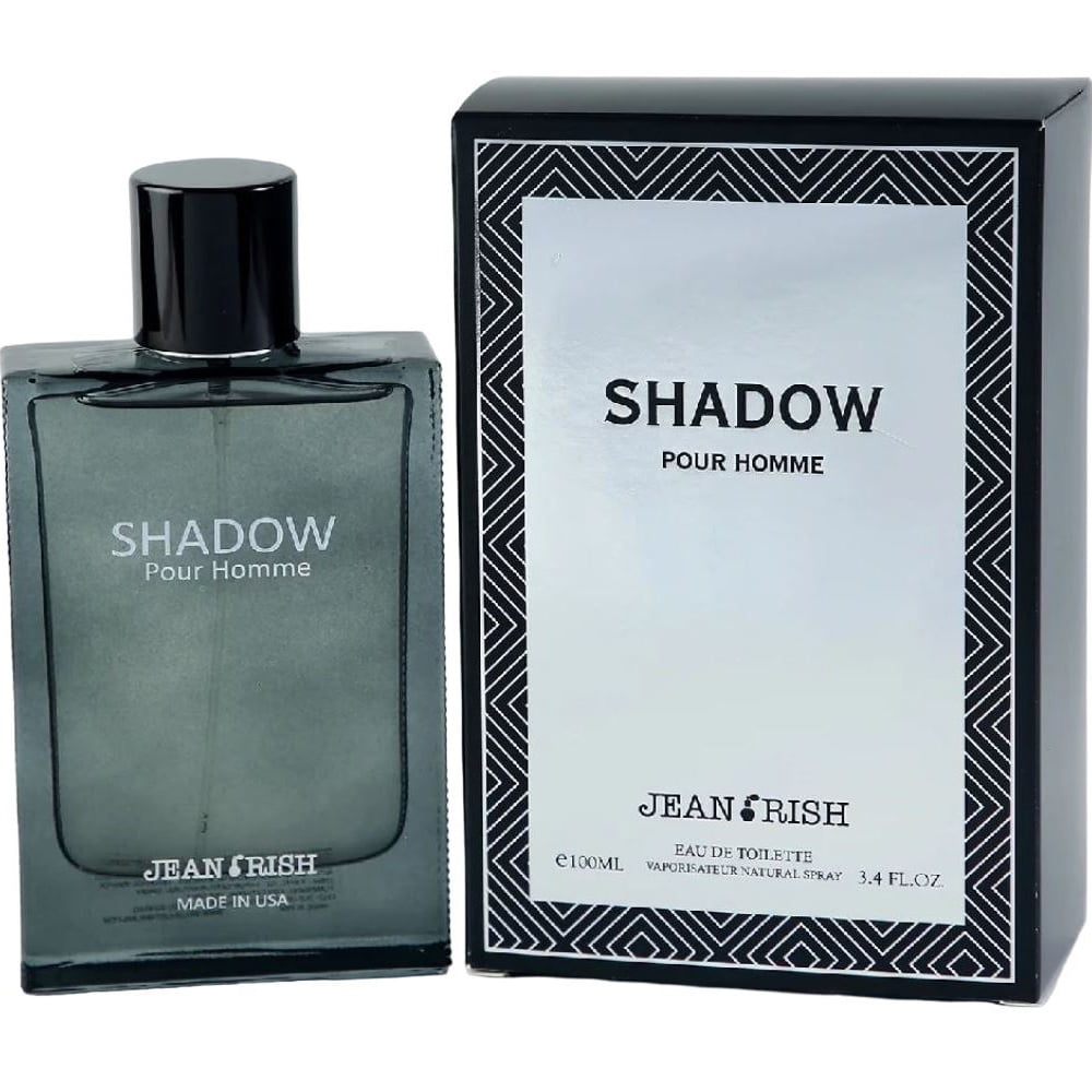 Jean Rish Shadow Pour Homme Eau de Toilette Unisex Fragrance, 3.4 oz ...