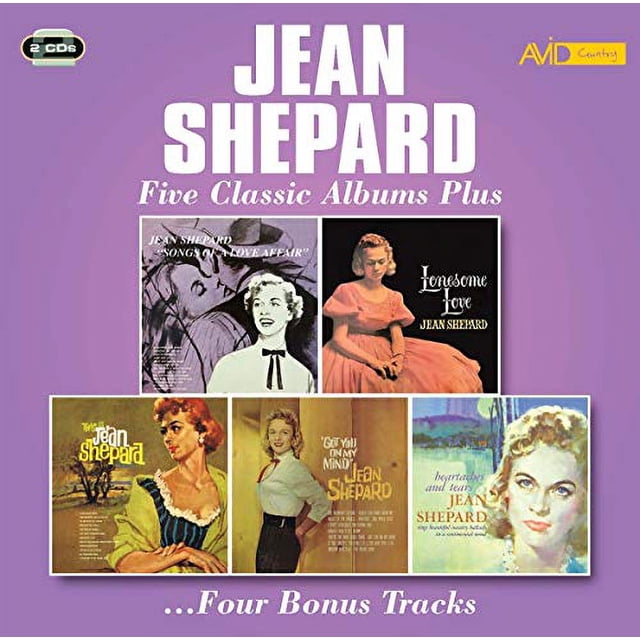 Jean Shepard Five Classic Albums Plus (CD) - Walmart Business Supplies