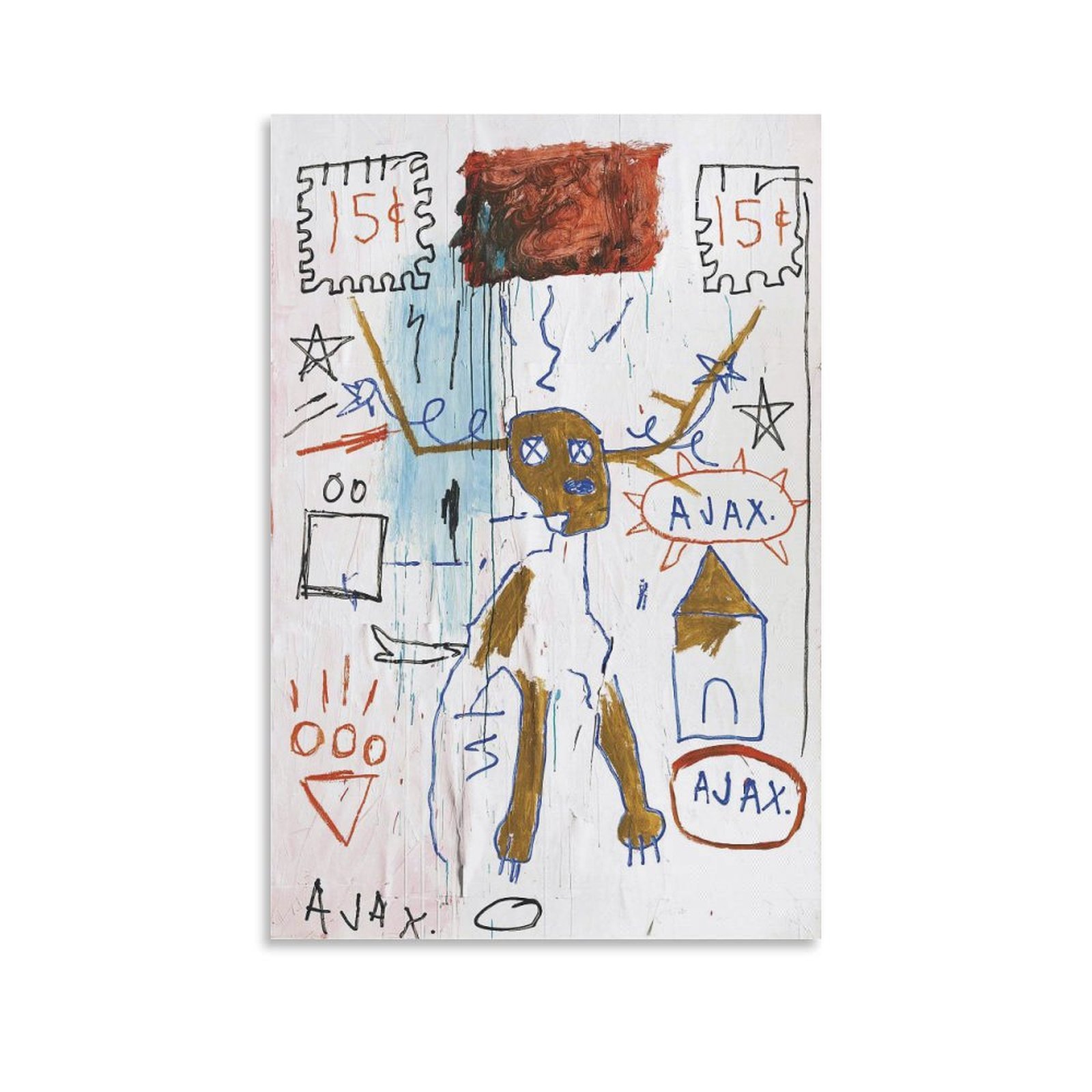 Jean-michel Basquiat,《 Slide Germ》,1984 American Artist, Neo ...