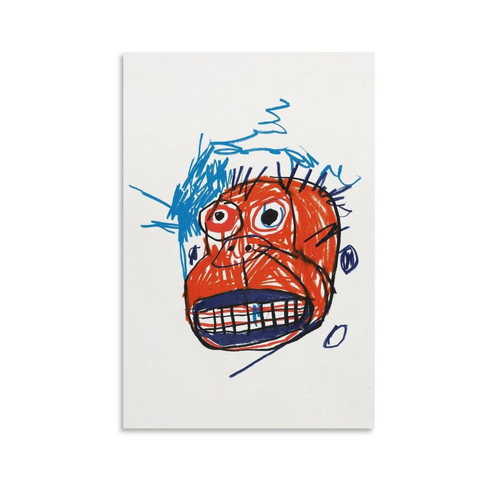 Jean-michel Basquiat,《UNTITLED 》,1982 American Artist, Neo ...