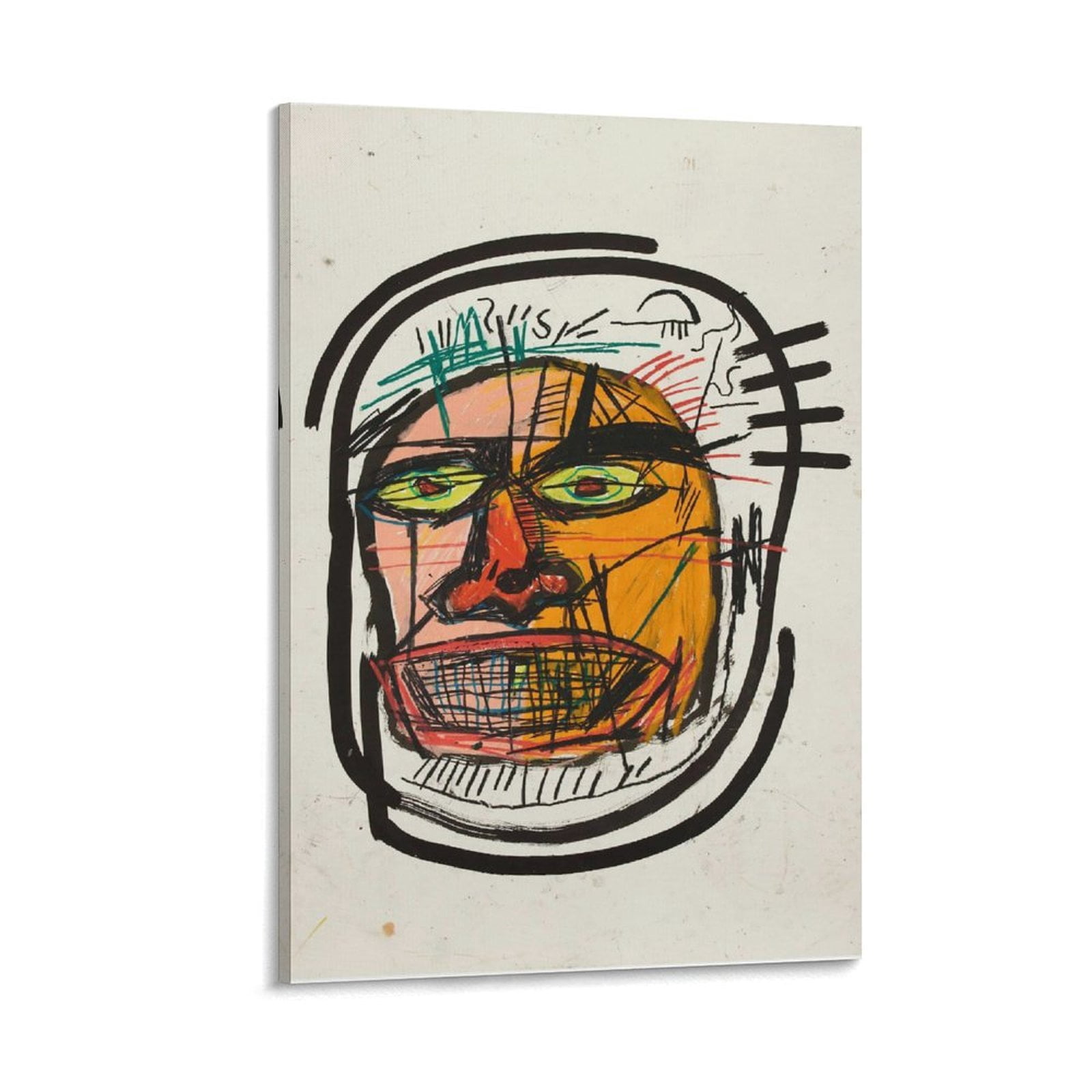 Jean-michel Basquiat,《UNTITLED (HEAD)》,1987 American Artist, Neo ...