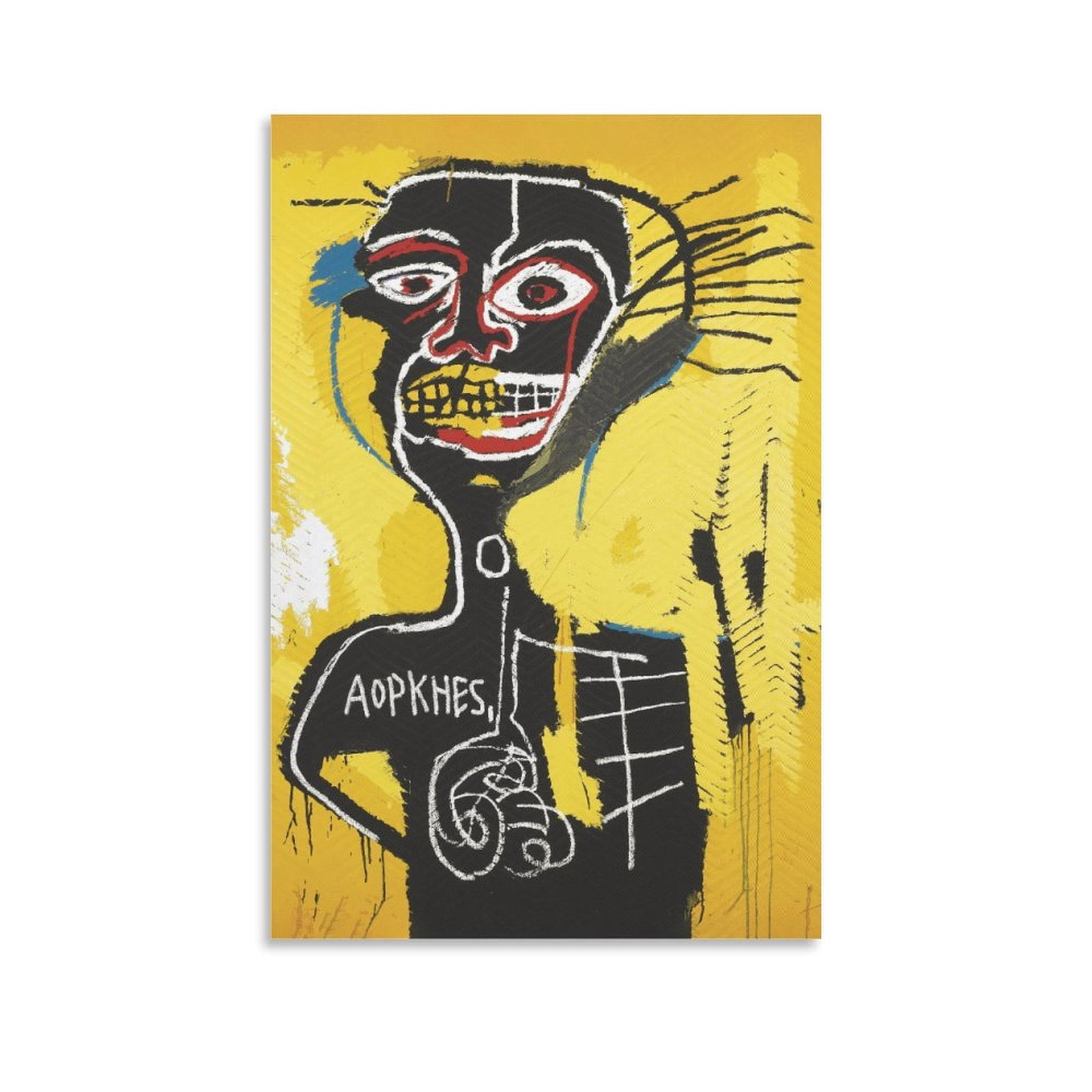 Jean-michel Basquiat,《Untitled 1》,1982 American Artist, Neo ...