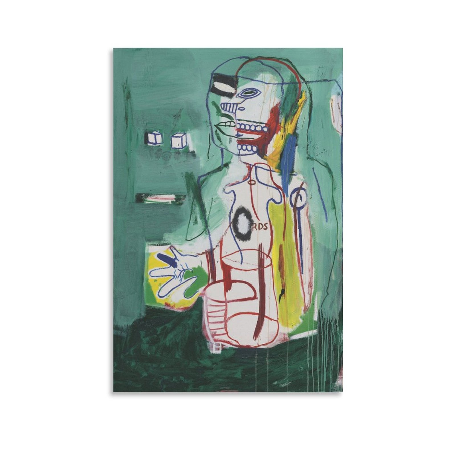 Jean-michel Basquiat,《Untitled 》,1986 American Artist, Neo ...