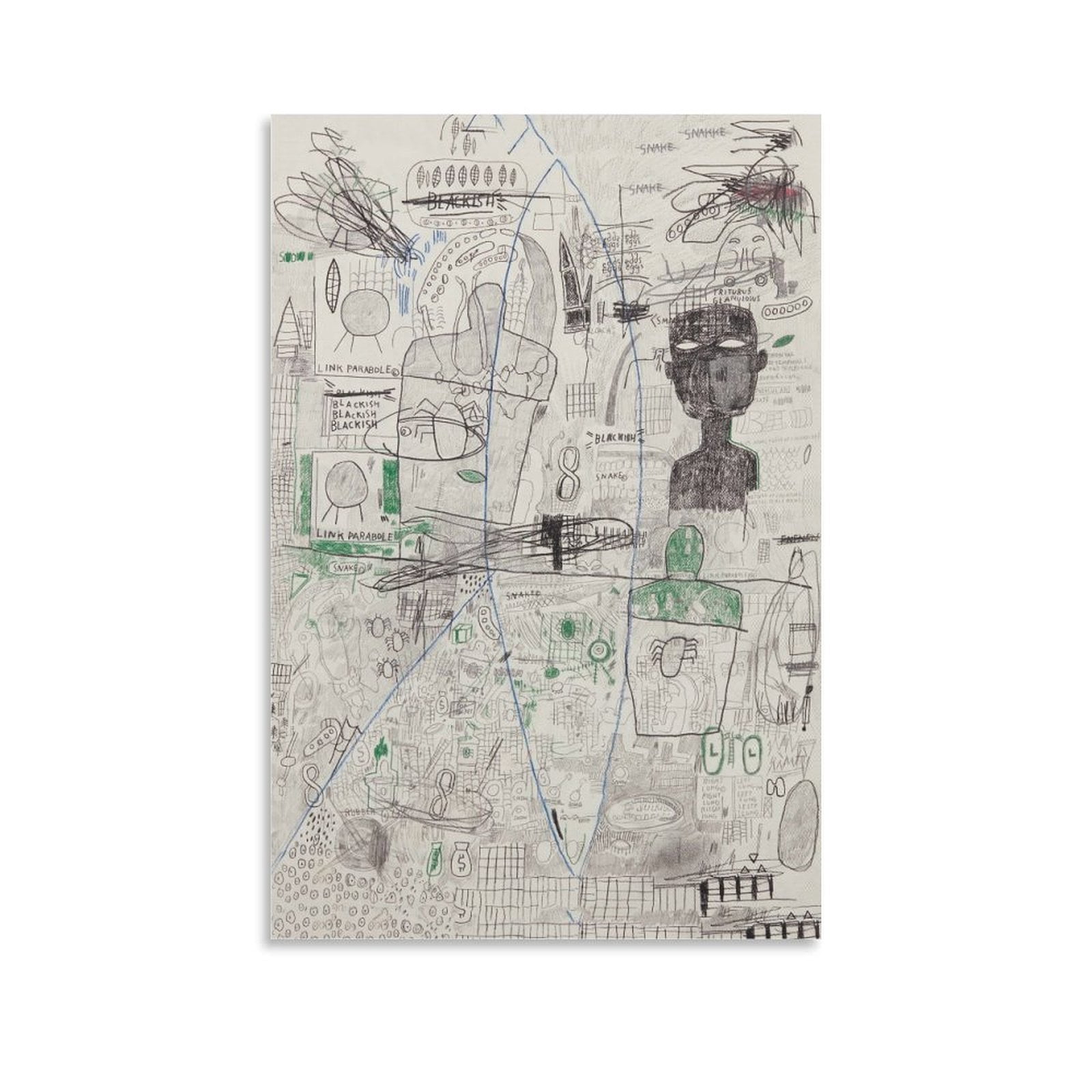 Jean-michel Basquiat,《Untitled 30》,1988 American Artist, Neo ...