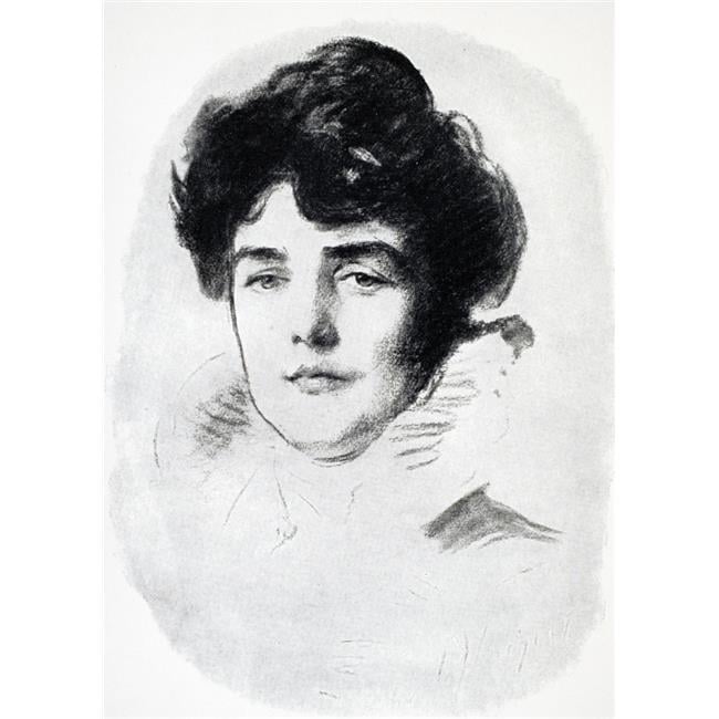 Jeanette Jennie Jerome Lady Randolph Churchill 1854 to 1921 Engraving ...