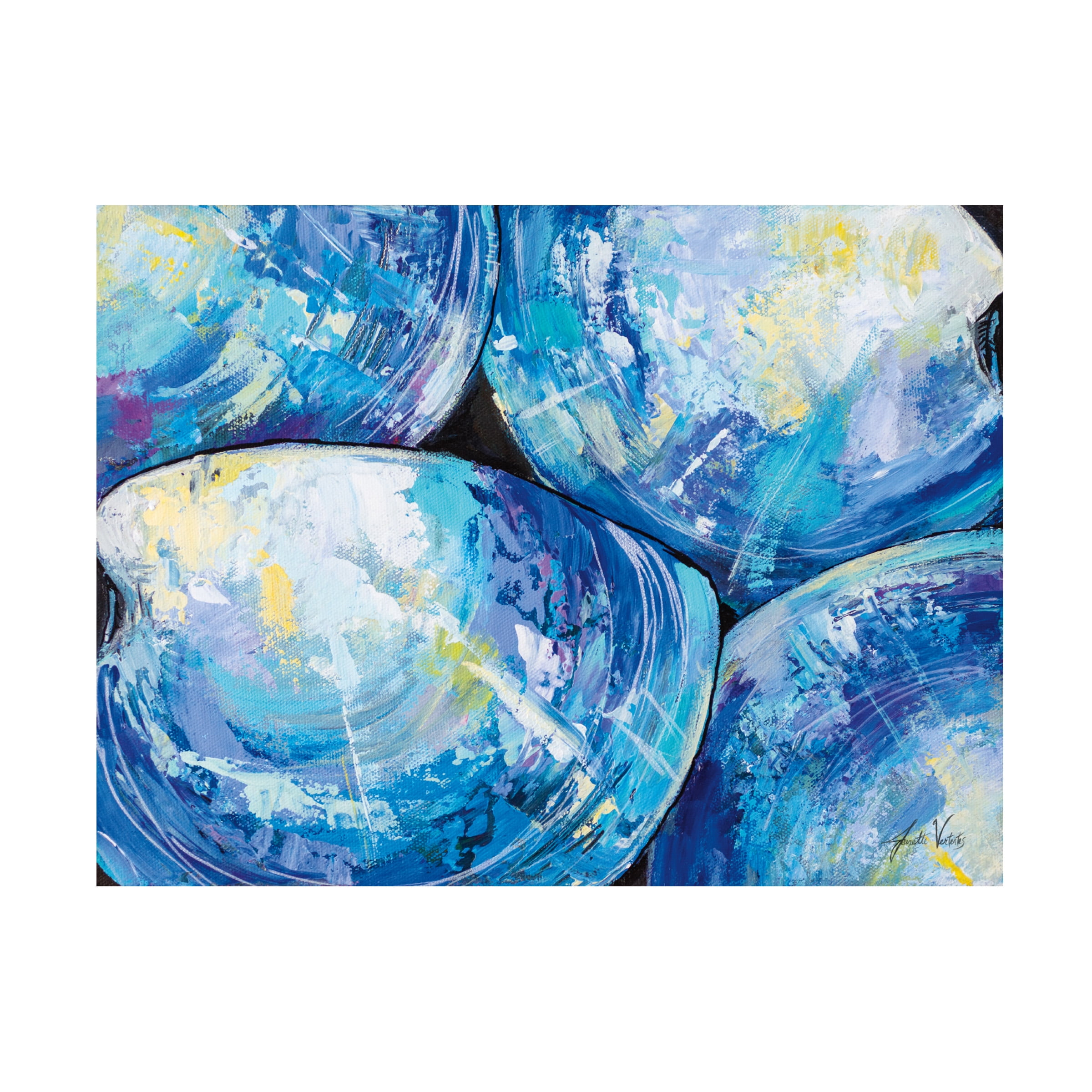 Jeanette Vertentes 'Contemporary Shells' Canvas Art - Walmart.com