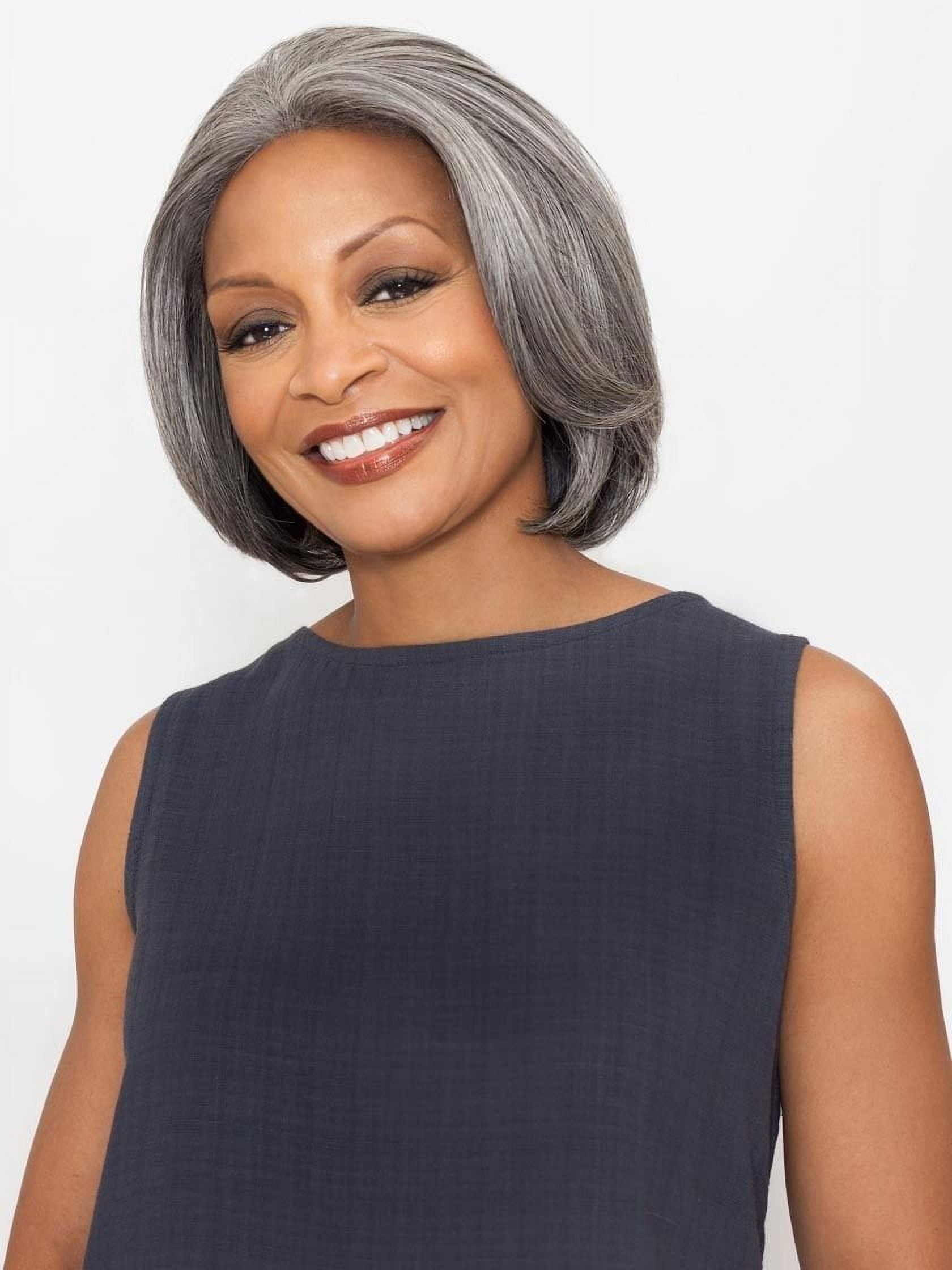 Jeanette Wig Color FS4/27 - Foxy Silver Wigs Mid-Length Lace Front ...
