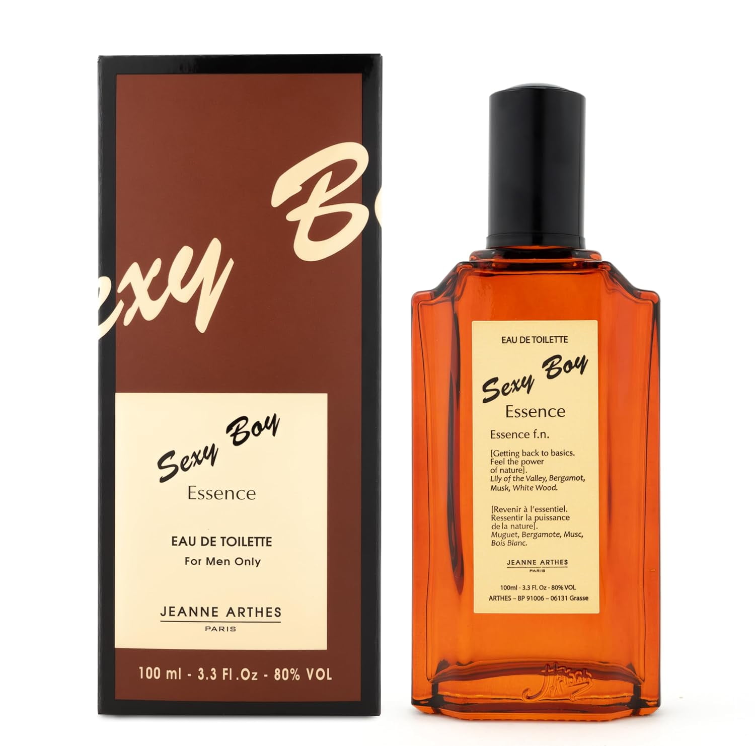 Jeanne Arthes Sexy Boy Essence Eau de Toilette for Men 100ml - Walmart.com