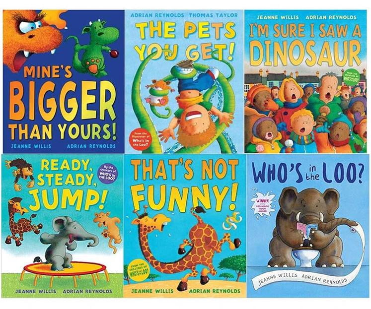 Jeanne Willis and Thomas Taylor 6 Books Collection Set - Walmart.com