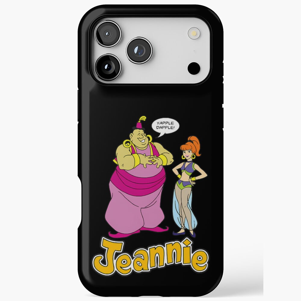 Jeannie Cartoon I Dream Of Jeannie Retro Genie Sitcom iPhone Case 17 ...