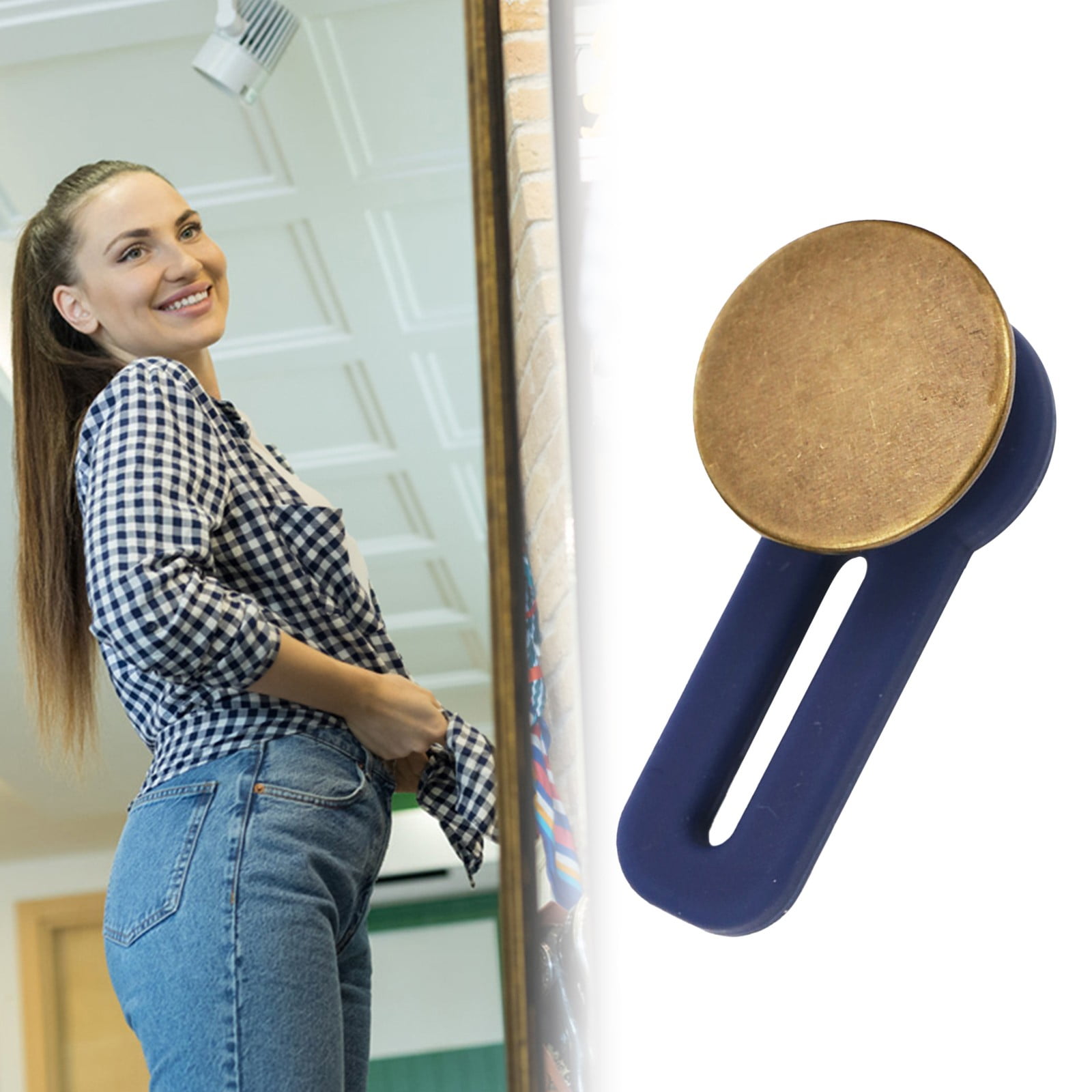 Jeans Button Extender Button, 1 Button Extender Buttons, Bronze ...