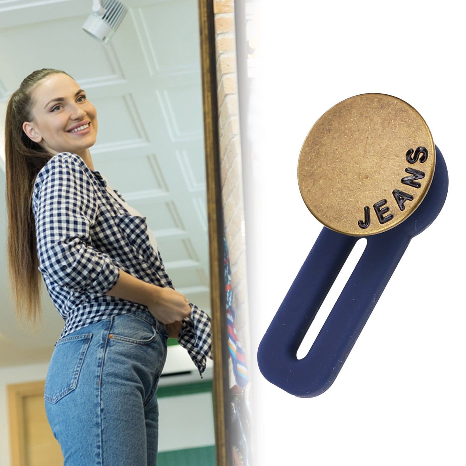 Jeans Button Extender, Button Extenders for Jeans Pants Button, Home ...