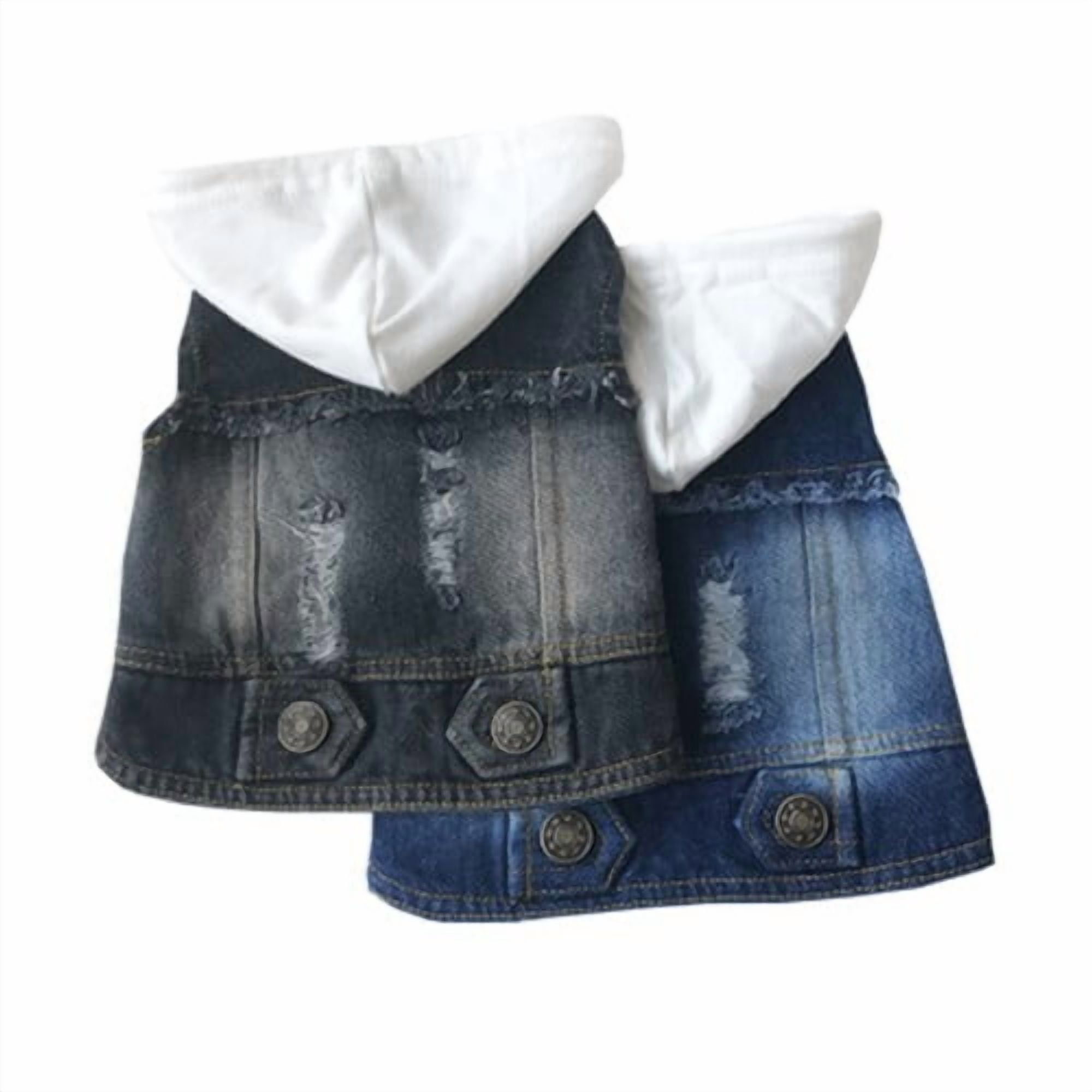 Jeans Denim Jacket for Dog Small Pets Dogs Luxury Clothes Small Dog ...