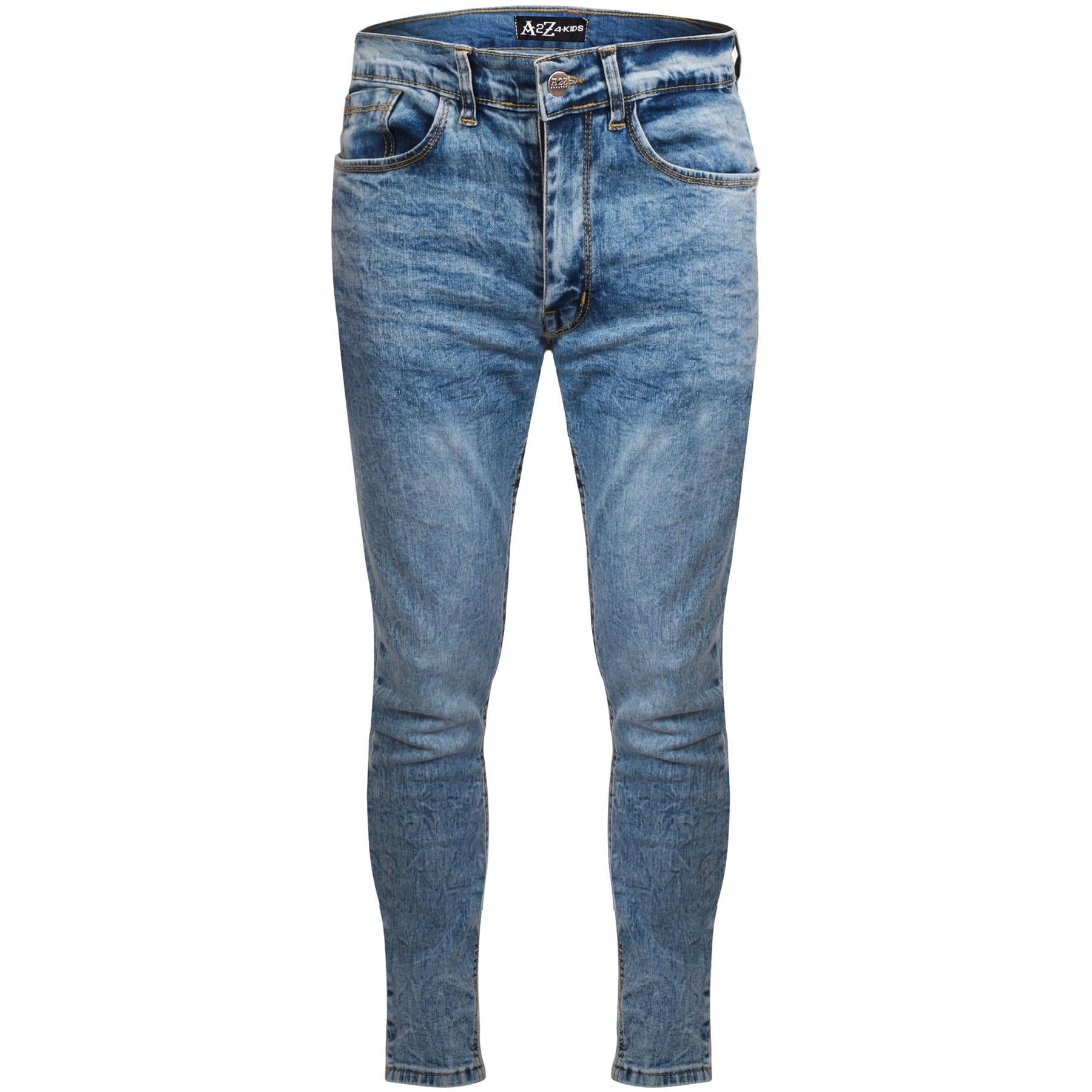 Jeans JN25 Acid Wash Light Blue 16 - Walmart.com