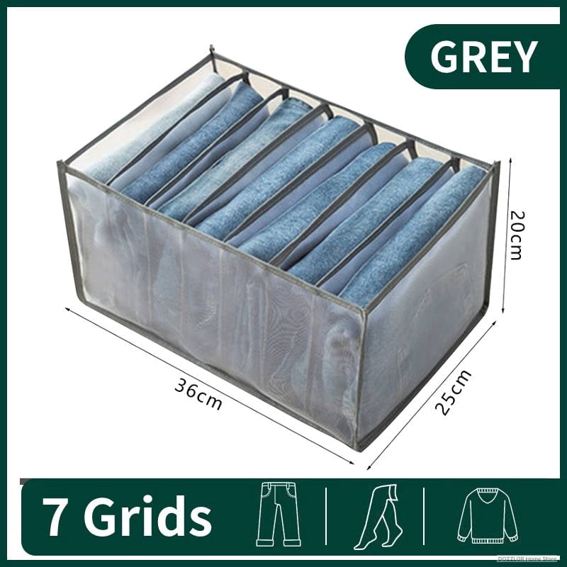 Jeans Organization Storage Box Closet Organizer For Underwear Clothing ...