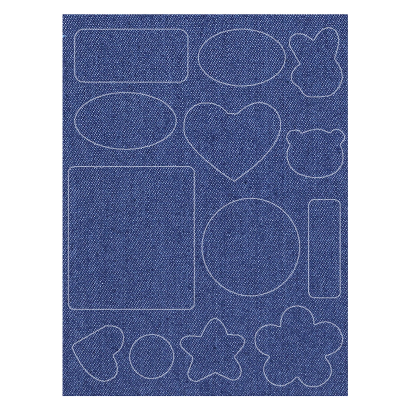 Jeans Patches Iron-On Patches Fabric Patches Practical Jeans Clothing ...