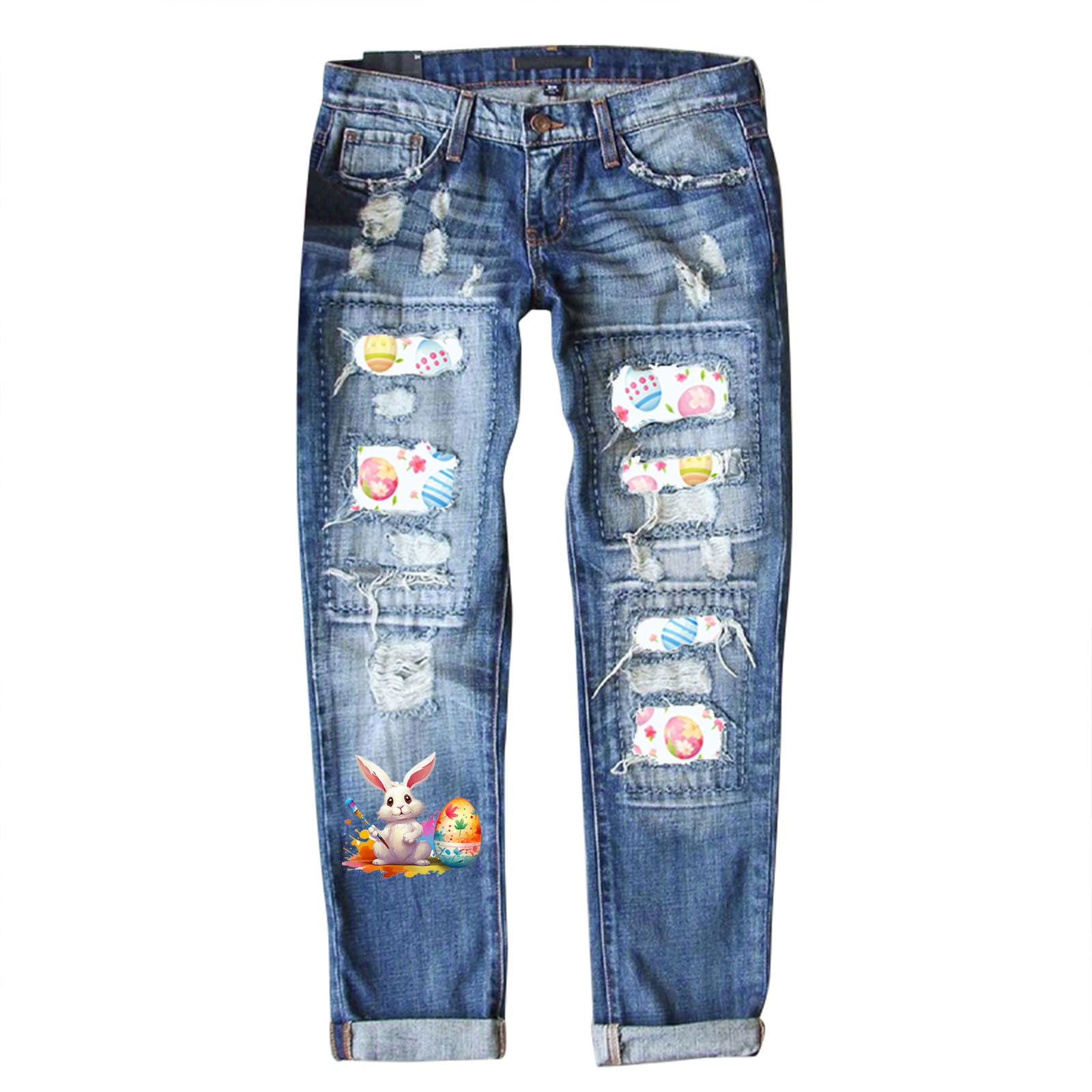 Jeans for Women High Rise Dandelion Denim for Women Rompers Pullover ...