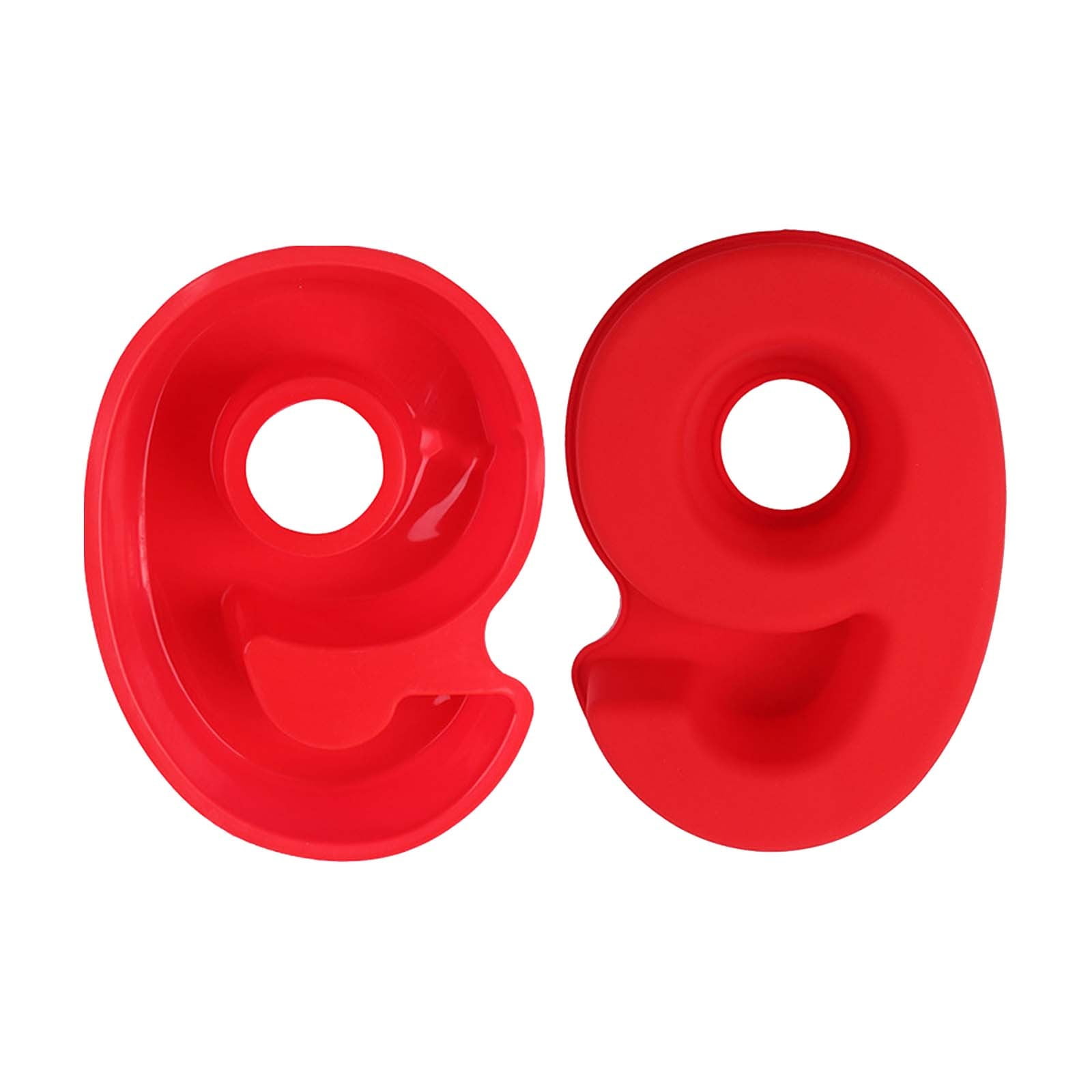 JeashCHAT 10 Inch Number Moulds Baking Forms Large Silicone Number Mold ...