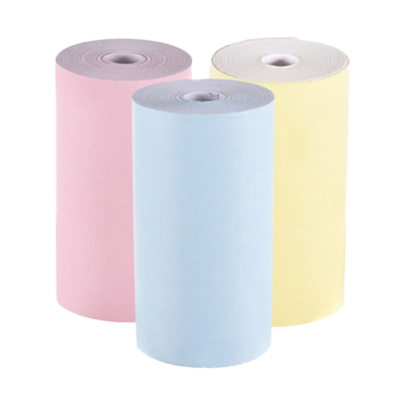 JeashCHAT 3 Rolls Color Thermal Paper Clearance, 2.17x1.18in Receipt ...