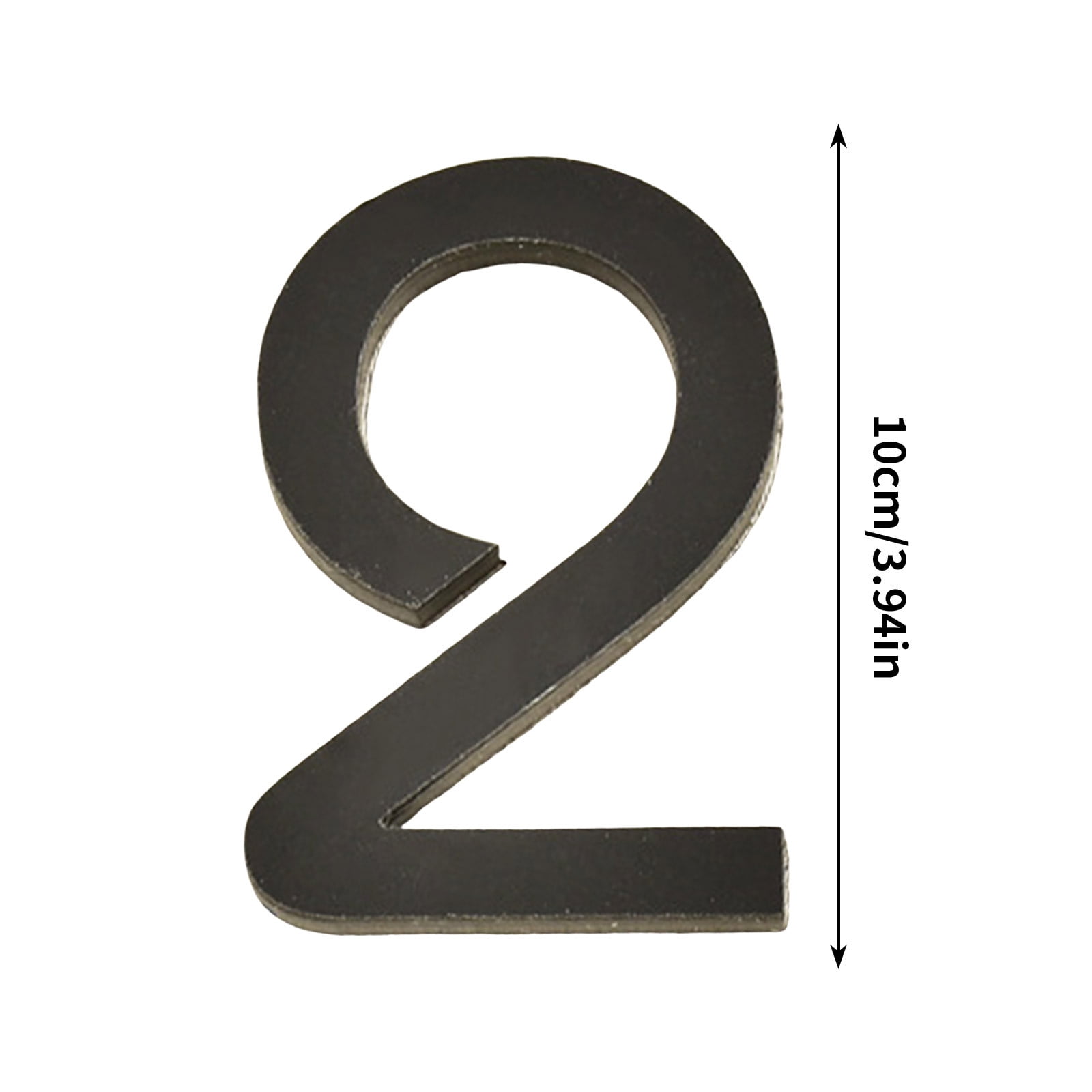 JeashCHAT Acrylic House Numbers, Self-adhesive Modern House Number for ...